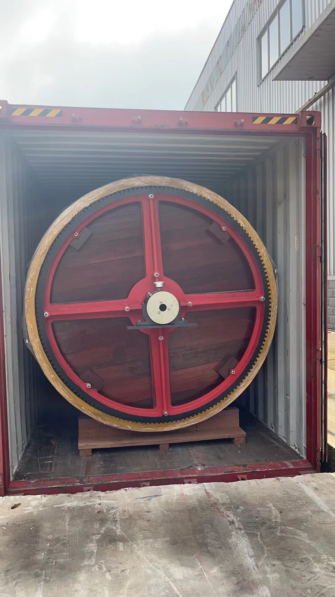 News - Samming And Setting-Out Machine,Normal wooden drum, shipped to ...